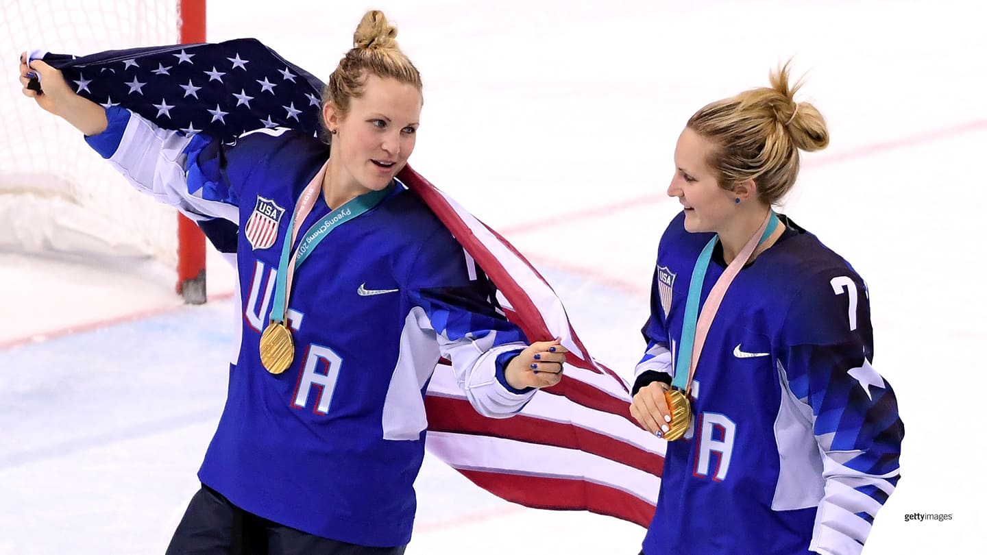 Team Usa Lamoureux Twins Lead U S Hockey Hall Of Fame Class Of 2022